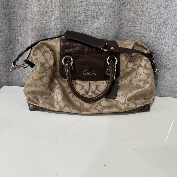 Coach | Bags | Coach Signature Large Satchel | Poshmark